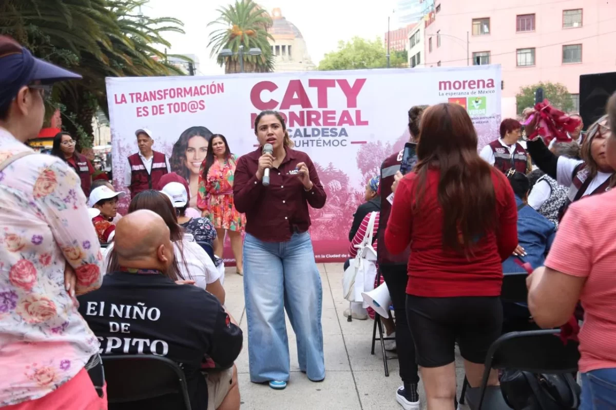 “CATY MONREAL: NO MÁS CONSTRUCCIONES ILEGALES EN CUAUHTÉMOC”